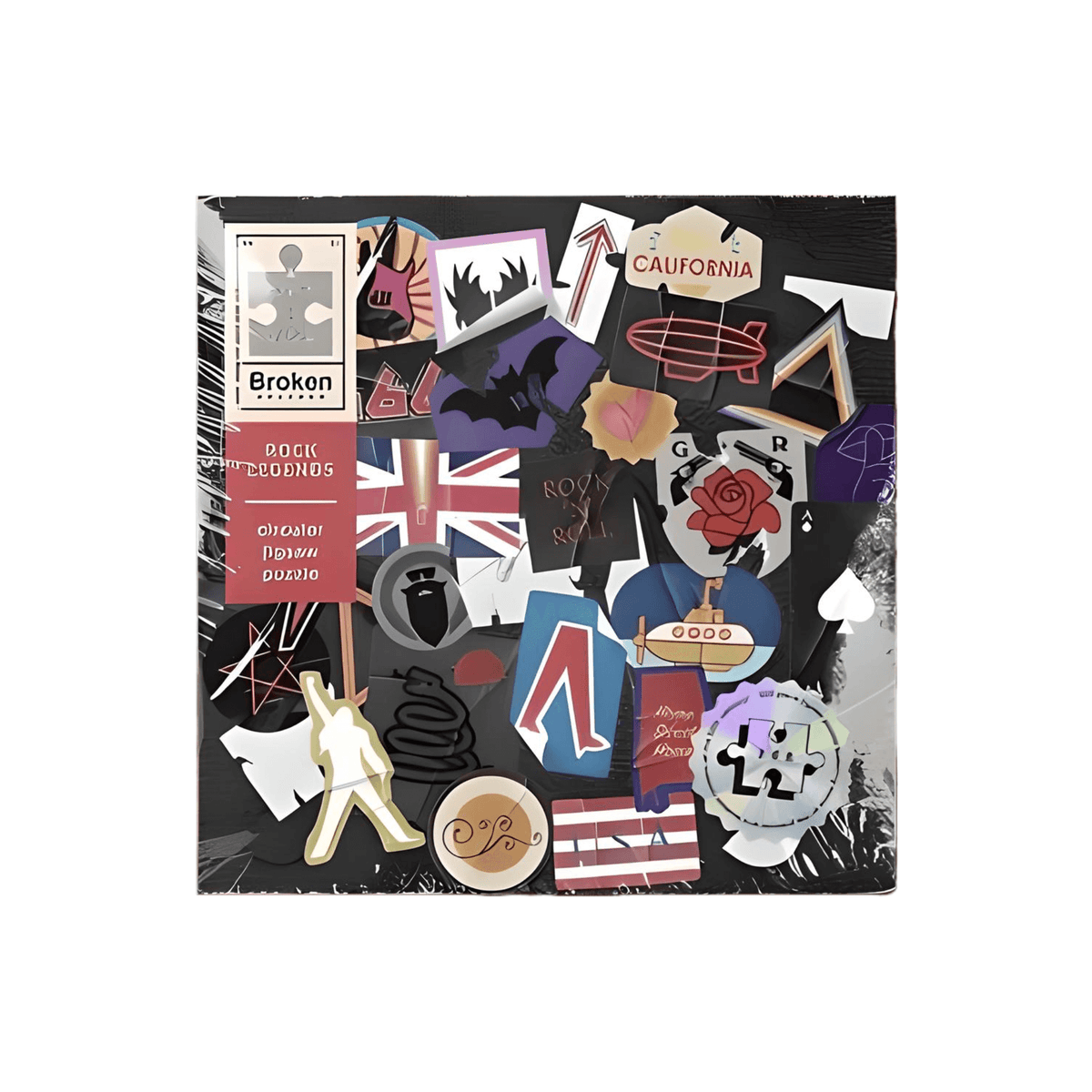 Broken Records Puzzle -Rock Legends – Everbond Gifts