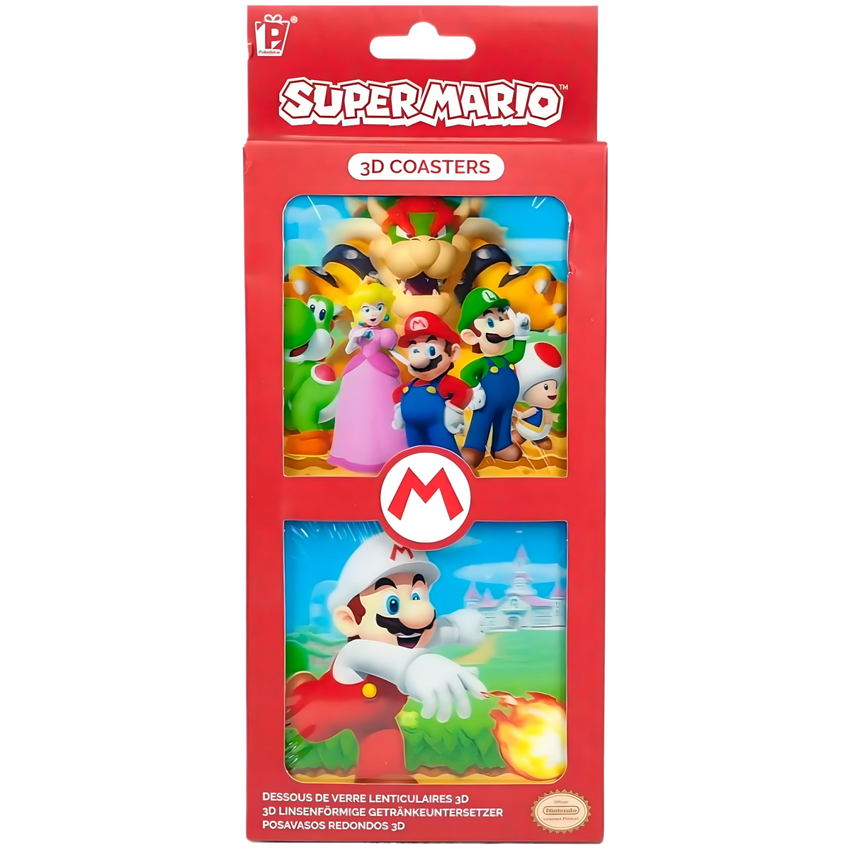 Super Mario Brothers 3D Coasters – Everbond Gifts