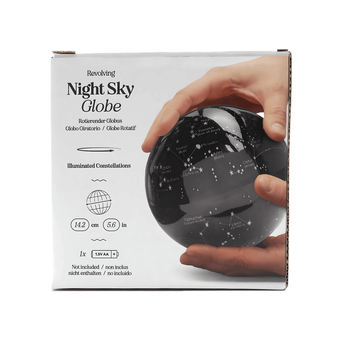 Revolving Night Sky Globe – Light-Up Constellation Desk Decor & Gift ...
